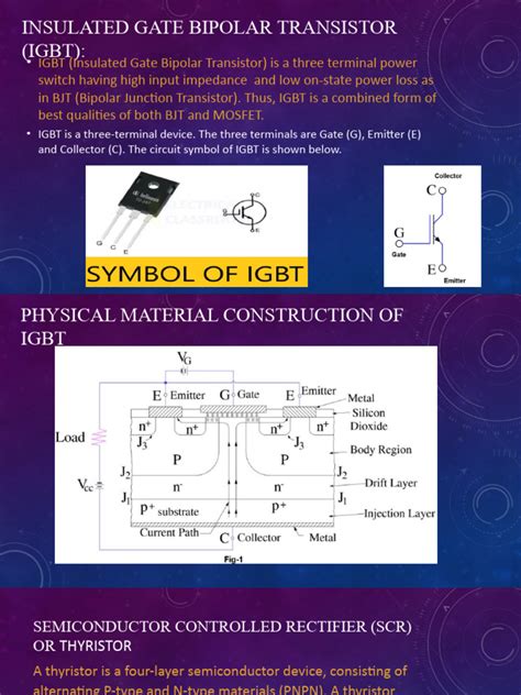 Insulated Gate Bipolar Transistor Igbt Pdf
