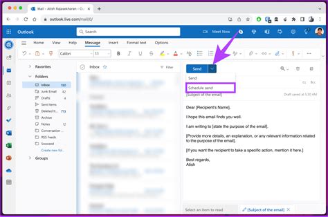 How To Schedule Emails In Outlook On Any Platform Guiding Tech