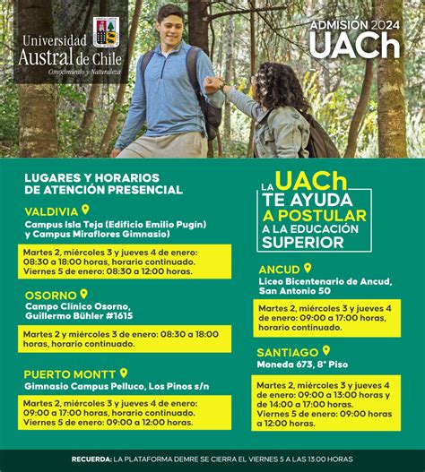 Resultado Paes Invitan A Feria “la Uach Te Ayuda A Postular” Noticias Uach