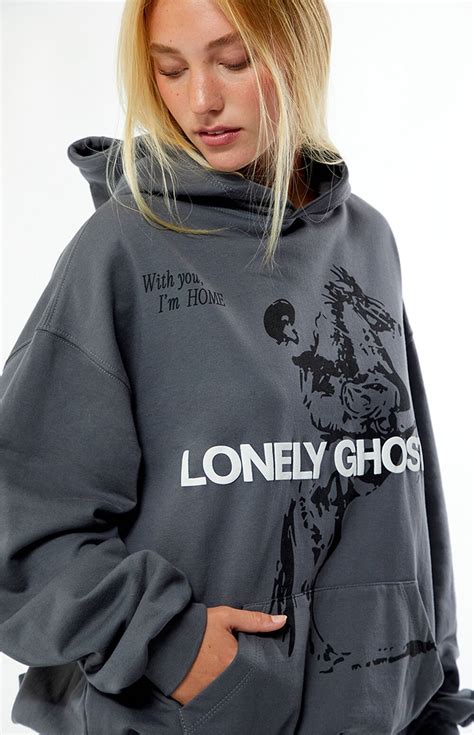 Lonely Ghost You Feel Like Home Hoodie Pacsun