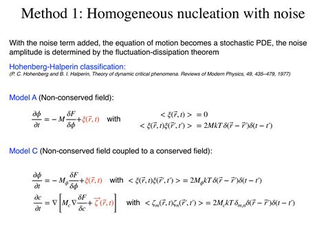 Phase Field Modeling Of Crystal Nucleation I Fundamentals And Methods