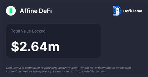 Affine Defi Defillama