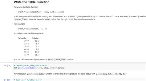 Solved Preparation Temperature Conversion Function First