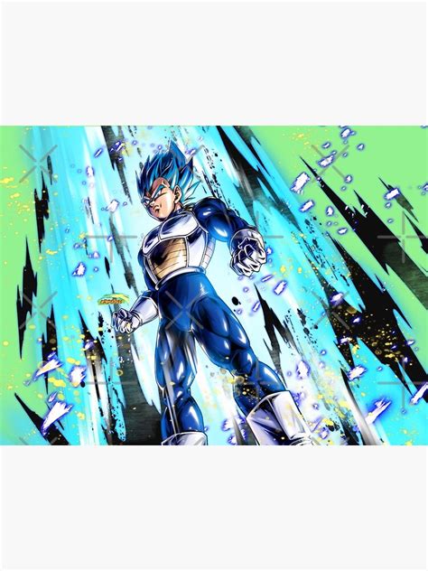 Vegeta Ssgss Poster For Sale By Tavpictures Redbubble