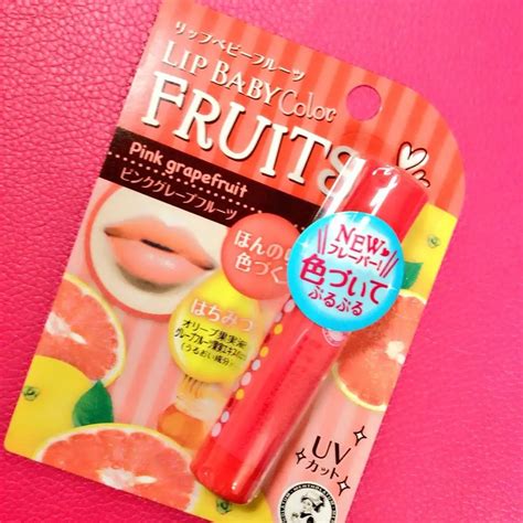 リップベビーフルーツ｜メンソレータムの口コミ 今回はリップベビーフルーツのグレープフルーツの色つきリップを紹介します。 By Marin