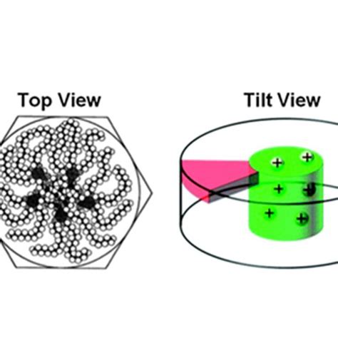 Schematic Illustration Of Complex Electronic Supramolecular Materials