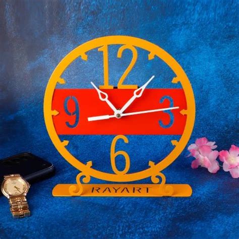 Metal Table Clock Shape Round At ₹ 500piece In Navi Mumbai Id 2855888108791