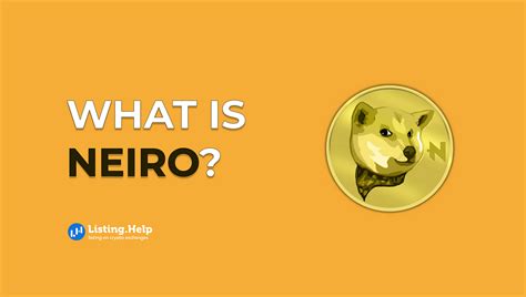 What Is Neiro Neiro The Rise Of Neiro Meme Coins Stems From… By