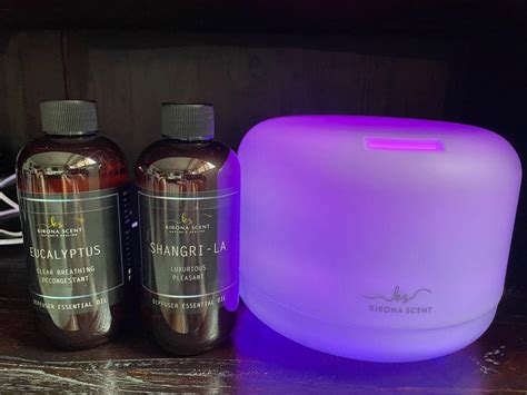 Kirona Scent Diffuser With Eucalyptus And Shangri Lah 250ml Oil Furniture And Home Living Home