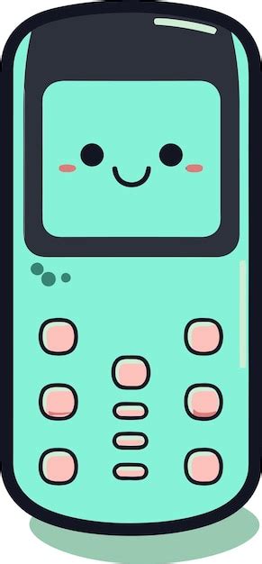 Flat Design Smartphone Vector Icon Set With Long Shadows Premium Ai Generated Vector