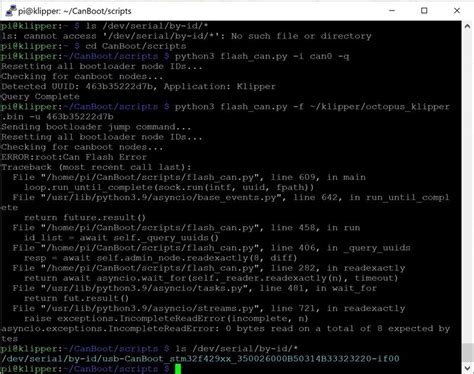 Canboot Issues With Klipper Usb To Can Bus Bridge Device Issue Arksine Katapult Github