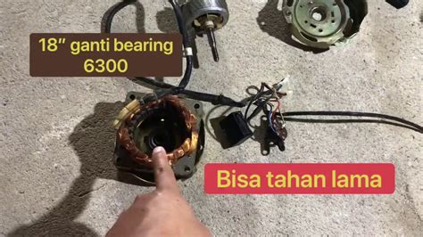 Upgrade Bushing Kipas Angin 18 Pakai Bearing 6300 YouTube