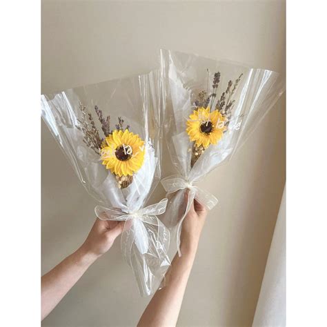 栗子花室｜ 向日葵花束 香氛花款 薰衣草花束畢業花束 畢業禮物 向日葵畢業乾燥花 香氛花 永生花束 乾燥花 永生花 蝦皮購物