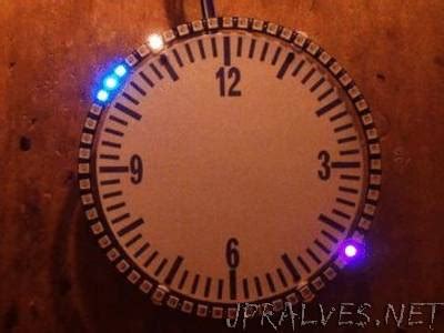 EDOTcore Simple Neopixel Ring Clock Jpralves Net