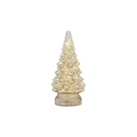 Silver Led Glass Christmas Tree Set 10 1325 And 155 Michaels