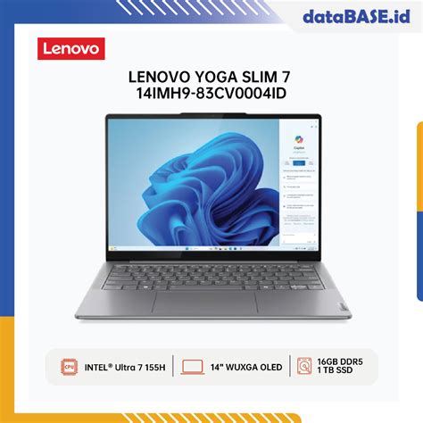 Jual Lenovo Yoga Slim 7 14IMH9 83CV0004ID Shopee Indonesia