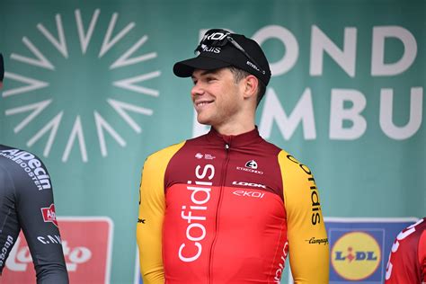 Milan Fretin Belgian Sprint Talent Racing The Giro With A Partially