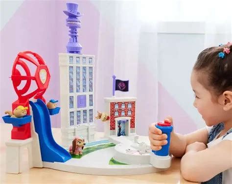 Paw Patrol The Mighty Movie Liberty Jr Patrollers Exclusive Playset