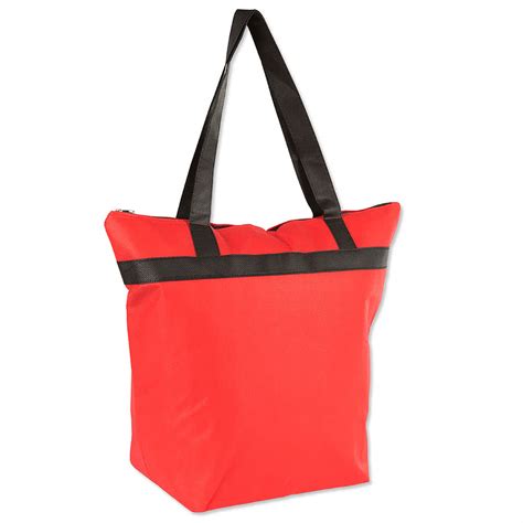 Design Custom Printed Basic Zippered Insulated Grocery Totes Online At