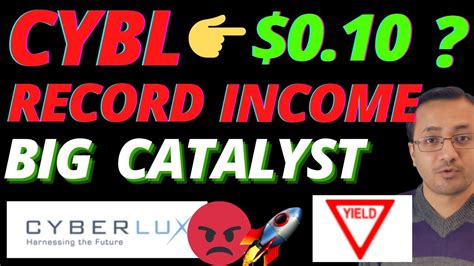 Cybl Cyberlux 10x Stock Why Cybl Stock Could Pump Huge Revenue