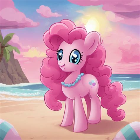Pinkie Pie Beach By Princessoflovepinkyt On Deviantart
