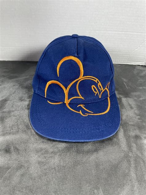 Adult Blue Orange Mickey Mouse Disney World Land Reso… Gem