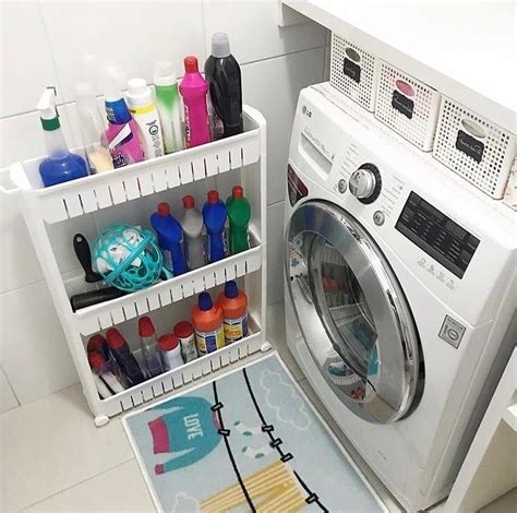 Lavanderia pequena 85 inspirações lindas e funcionais Tua Casa Ideas