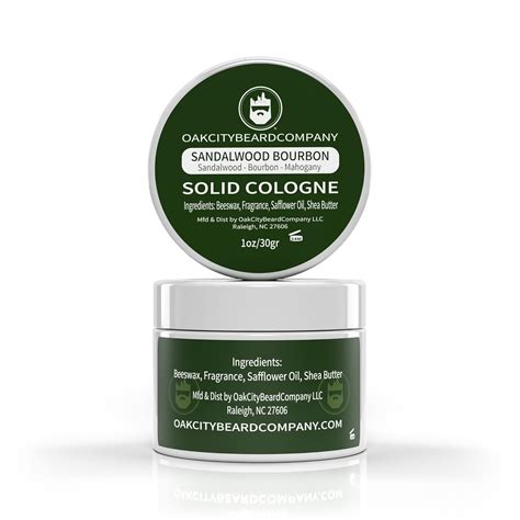Oak City Beard Company Sandalwood Bourbon Solid