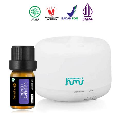 Jual HUMI Mini 7 LED Humidifier Diffuser Essential Oil Aromaterapi Pengharum Ruangan