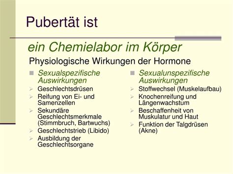 PPT Pubertät PowerPoint Presentation free download ID 3843869