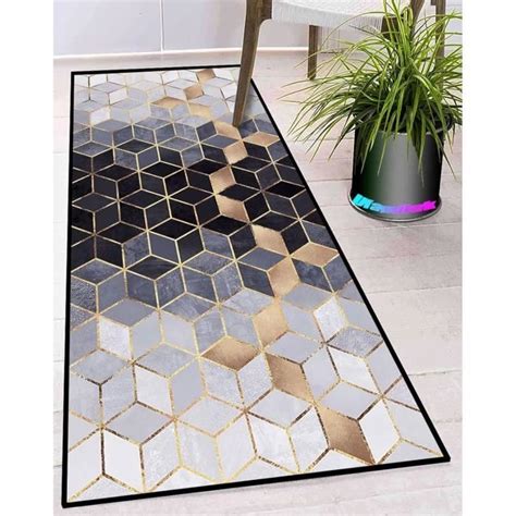 Tapis De Cuisine Devant Evier Lavable Antiderapant Long Moderne Design