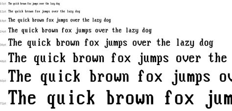 Flexi IBM VGA True Font By VileR FontRiver