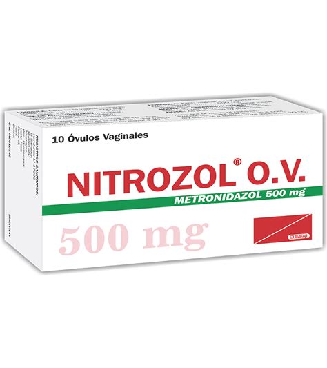 Nitrozol O V caja x 10 óvulos vaginales Laboratorios Quimifar