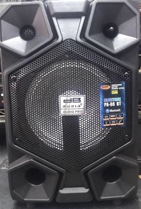 Db Audio Portable Bluetooth Speaker Bluetrek Pa 08 Bt Lazada Ph