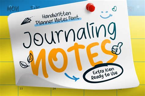 Journaling Notes Handwritten Notes Font Freefontpro