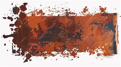 Rustic Metal Grudge Texture Vector Illustration Premium Ai Generated