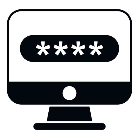 Lock Computer Icon Simple Vector Cipher Data 17326531 Vector Art At