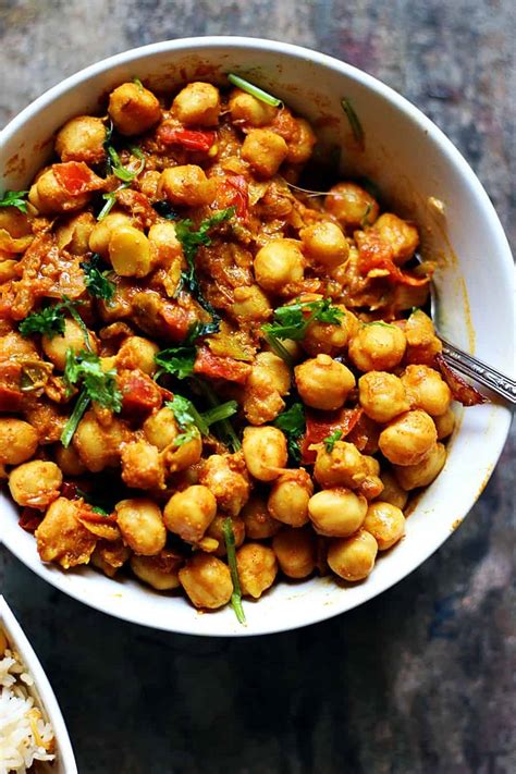 Easy Chickpea Curry Vegan Cook Click N Devour