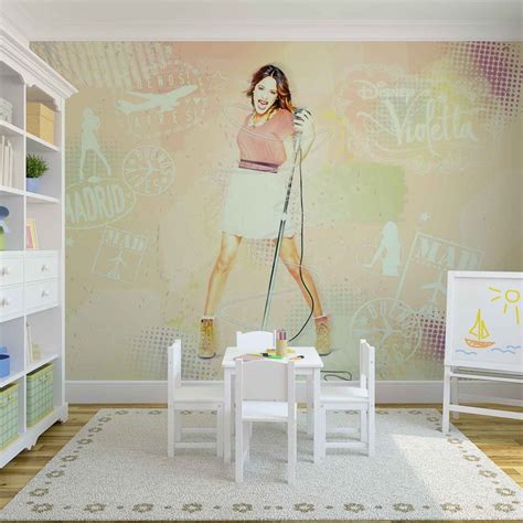 Disney Violetta Wall Paper Mural Buy At Europosters