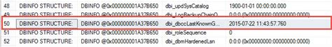 getting the last good dbcc checkdb date brent ozar unlimited®
