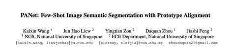 【小样本语义分割】panet Few Shot Image Semantic Segmentation With Prototype