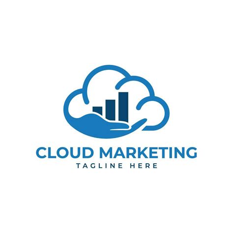 Cloud Marketing Logo Modern Simple Design For Financial Corporate Company 35314768 Vector Art At