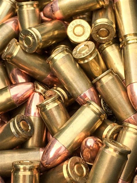 Bullets 223 Brass 5 Stock Image Image Of Active Criminal 182331005