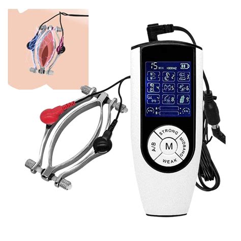 Electro Pleasure Vaginal Clamps Spreader Labia Clitoris Clip Pratiharye