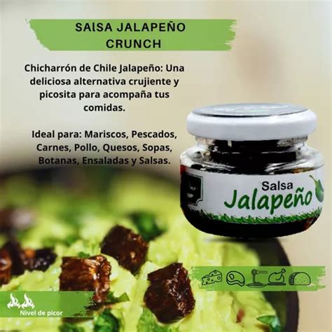 Salsas Gourmet Artesanal Salsa Macha Chicharron Chile 60ml Meses Sin