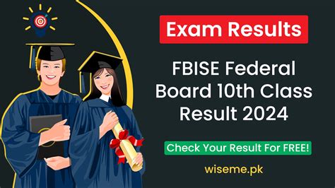 10th Class Result Fbise Federal Board 2024