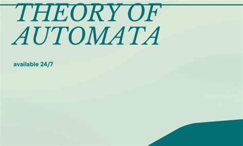 The Theory Of Automata And Computation Topics By Expertshahzada Fiverr