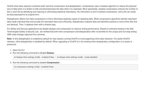 Dedupe And Compression Configuration Best Practices—dell Storage With