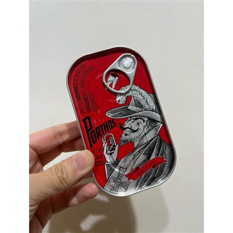 澳門代購 PORTHOS葡國老人牌 辣橄欖油沙丁魚罐頭125g 蝦皮購物