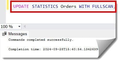How To Update Statistics On A Table In Sql Server Databaseblogs Com